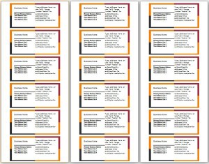 Label Templates for MS Word | Download Edit & Print