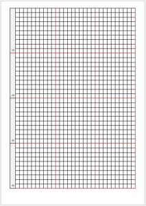 Cross Stitch Graph Papers for MS Word | Download Samples