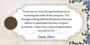 Editable Thank You Messages Samples | Word & Excel Templates
