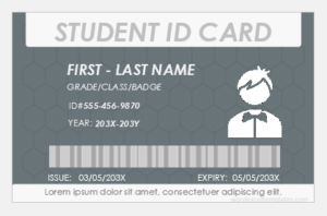 10 Student ID Card Templates in Editable & Printable Format
