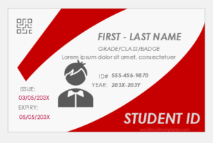 10 Student ID Card Templates in Editable & Printable Format