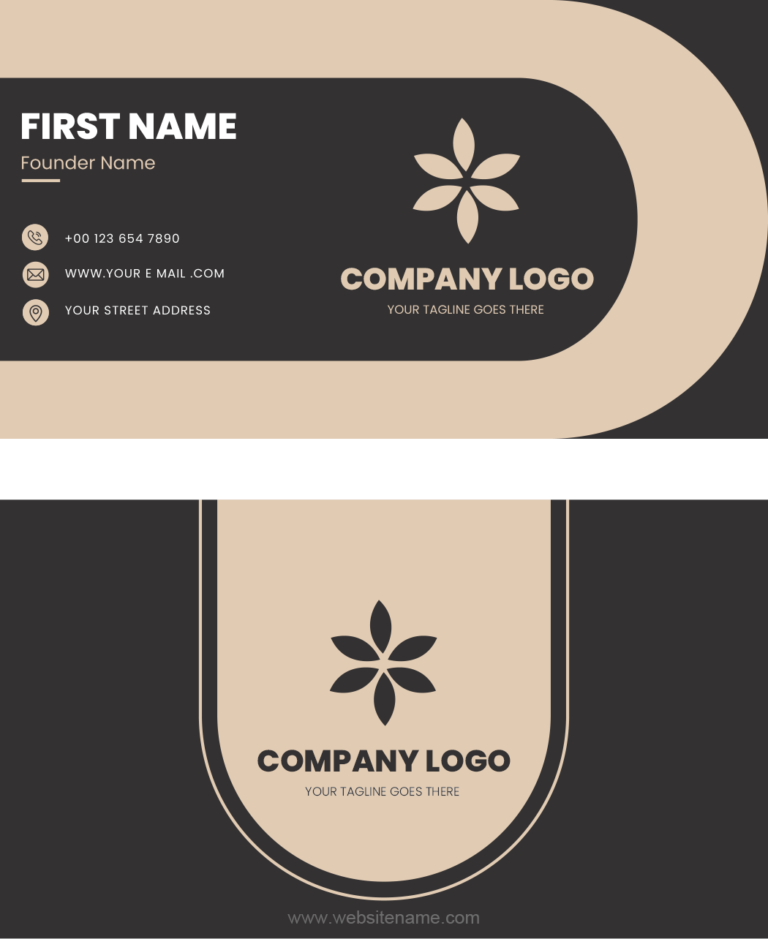MS Word Business Cards for FREE Download | Word & Excel Templates