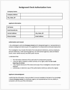 25+ HR-related Commonly Used Form Templates | Download/Save