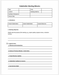 50+ Examples of Meeting Minutes for Professional Meetings