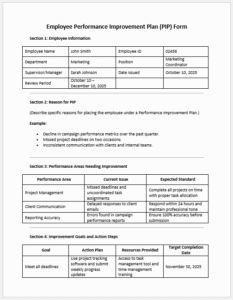 25+ Common Office Discipline & Violation Forms | Save/Print