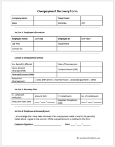 15 Commonly Used Forms Related to Payroll Correction | Save