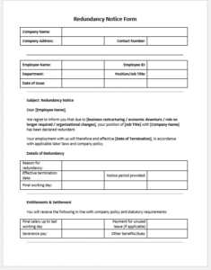 15 Commonly Used Forms for Termination of Employment | Save