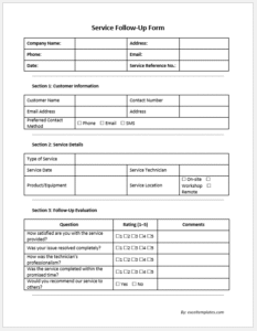 15+ Commonly Used Customer Service and Support Forms | Save