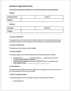15 Commonly Used Forms for Termination of Employment | Save