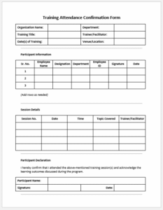 20 Most Needed Employee Training and Development Forms