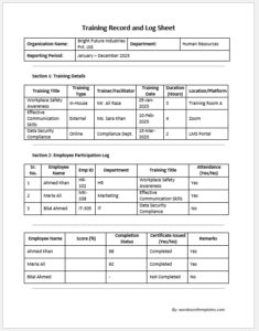 20 Most Needed Employee Training and Development Forms
